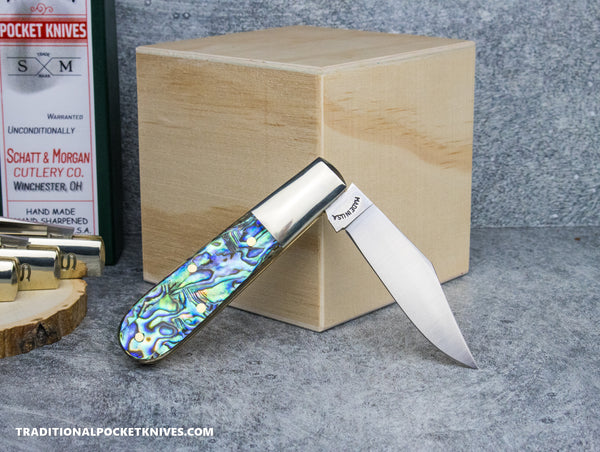 Cooper Cutlery Schatt&Morgan Cutlery #69 Barlow Abalone (C 69 A) - C ...