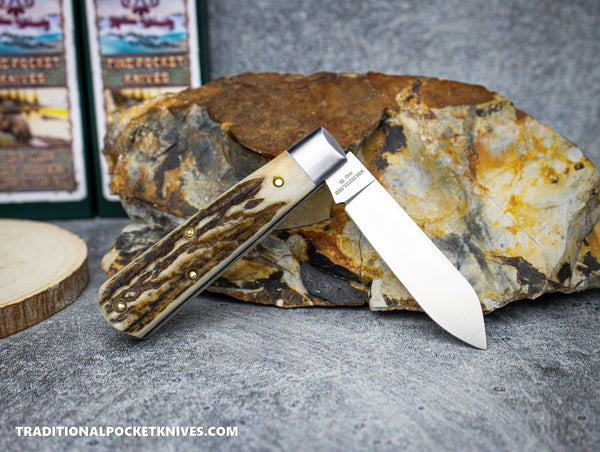 Cooper Cutlery Beaver Falls Cutlery Co. Stag Jack (S) #4 - C. Risner ...