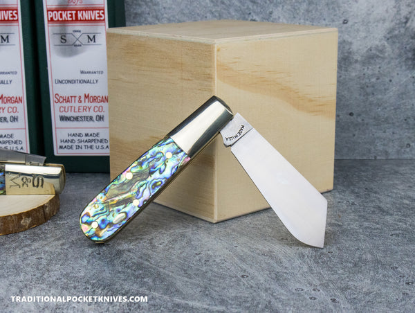 Cooper Cutlery Schatt&Morgan Cutlery #69 Cotton Barlow Abalone (CB-A ...