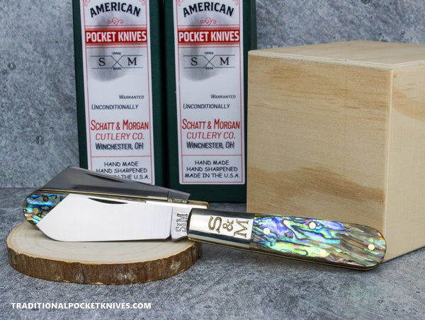 Cooper Cutlery Schatt&Morgan Cutlery #69 Cotton Barlow Abalone (CB-A ...