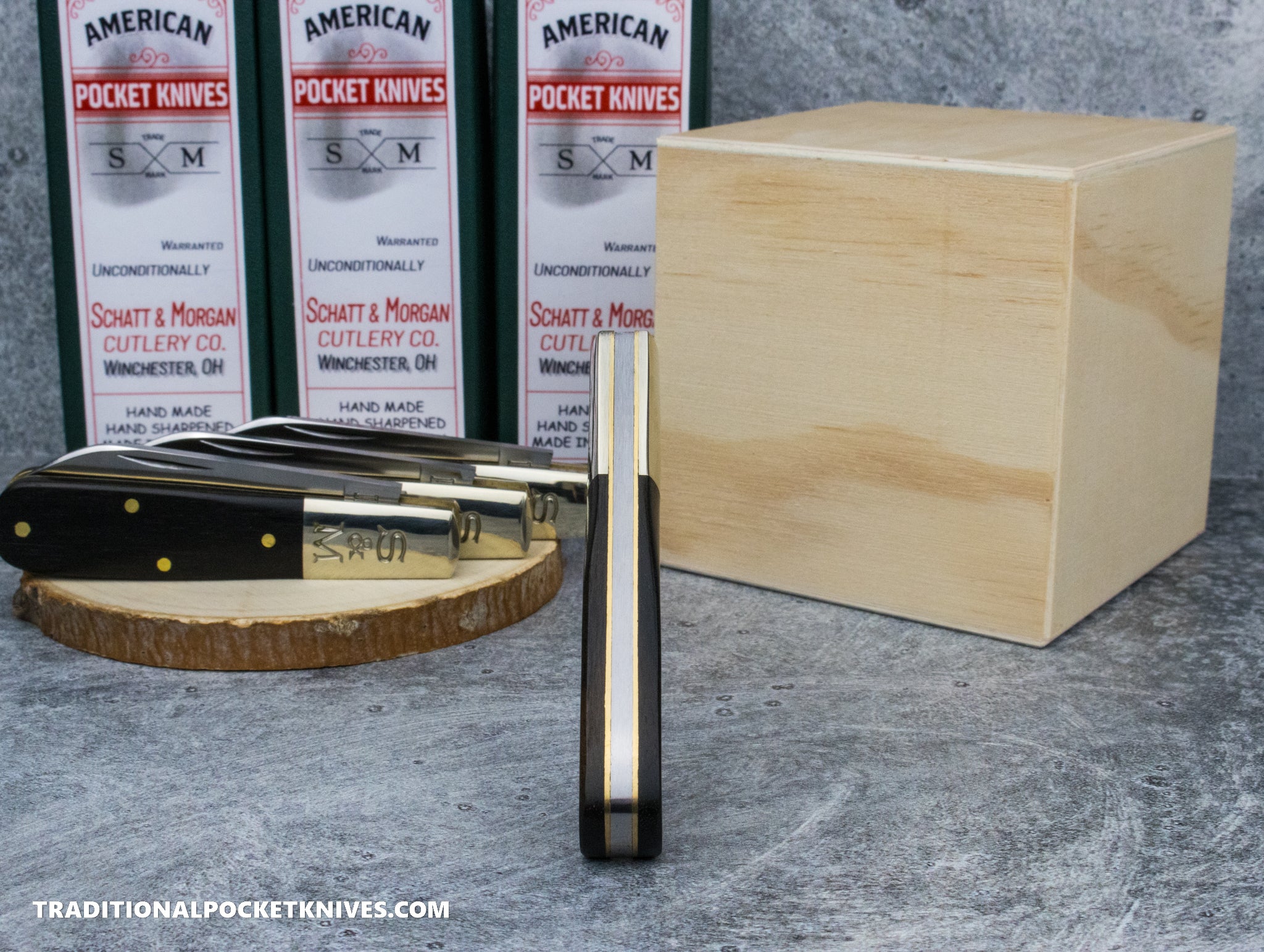 Cooper Cutlery Schatt&Morgan Cutlery #69 Barlow Ebony (E) - C. Risner ...