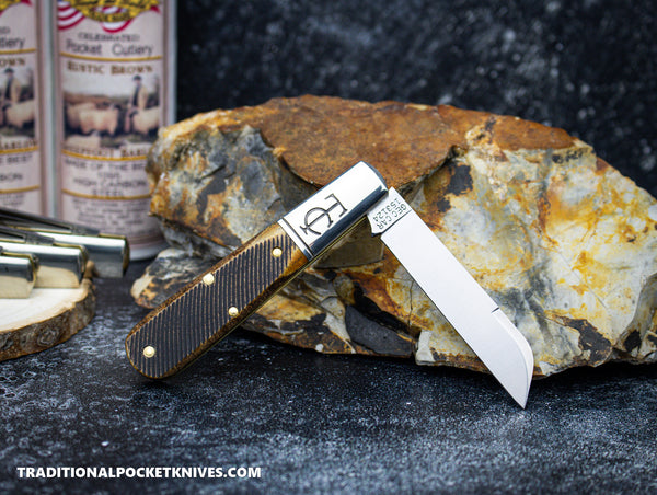 Great Eastern Cutlery #153124 Tidioute Cutlery Sheepsfoot Barlow Rusti ...