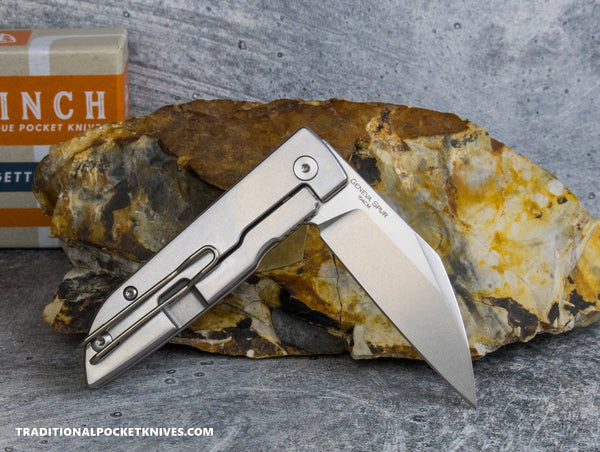 Finch Geneva Spur Abalone - C. Risner Cutlery LLC