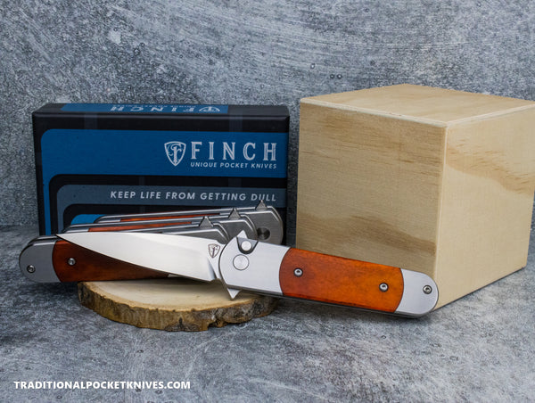 Finch RoadRunner Button Lock Honey Ridge Tan Smooth Bone - C. Risner ...