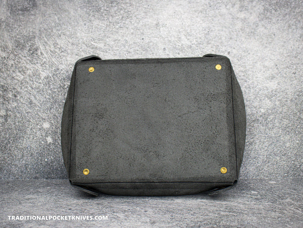 Sage Grouse Leather Borderland Packable Tray "Aztec" Black - C. Risner ...