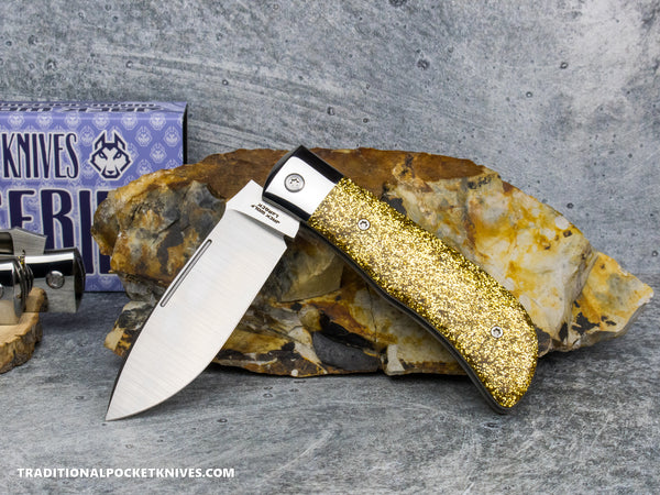 Jack Wolf Knives Exclusive Timber Jack Kirinite Gold Dust - Steel Seri ...