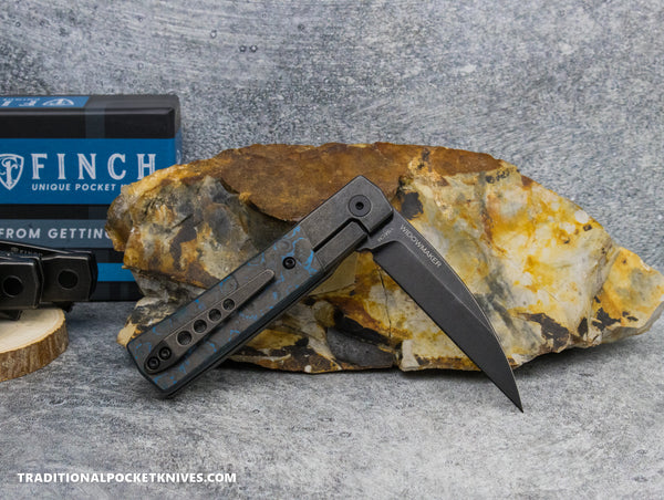 Finch Widowmaker Fat Carbon Arctic Storm - C. Risner Cutlery LLC