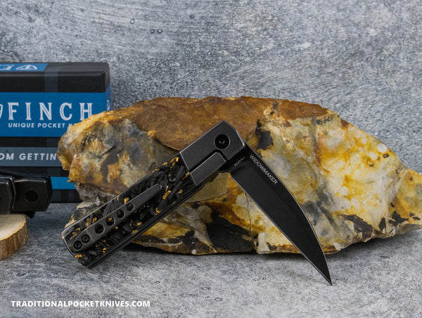 Finch Widowmaker Midnight Honey Carbon Fiber - C. Risner Cutlery LLC