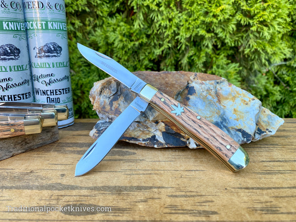Cooper Cutlery Weed&Co. Oak Trapper (7219OAK) - C. Risner Cutlery LLC