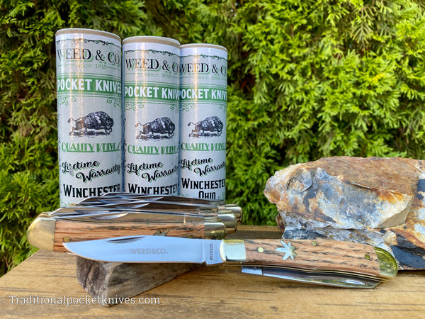 Cooper Cutlery Weed&Co. Oak Trapper (7219OAK) - C. Risner Cutlery LLC